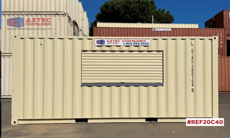 20 Foot Shipping Containers For Sale In Downey, CA | Aztec Container